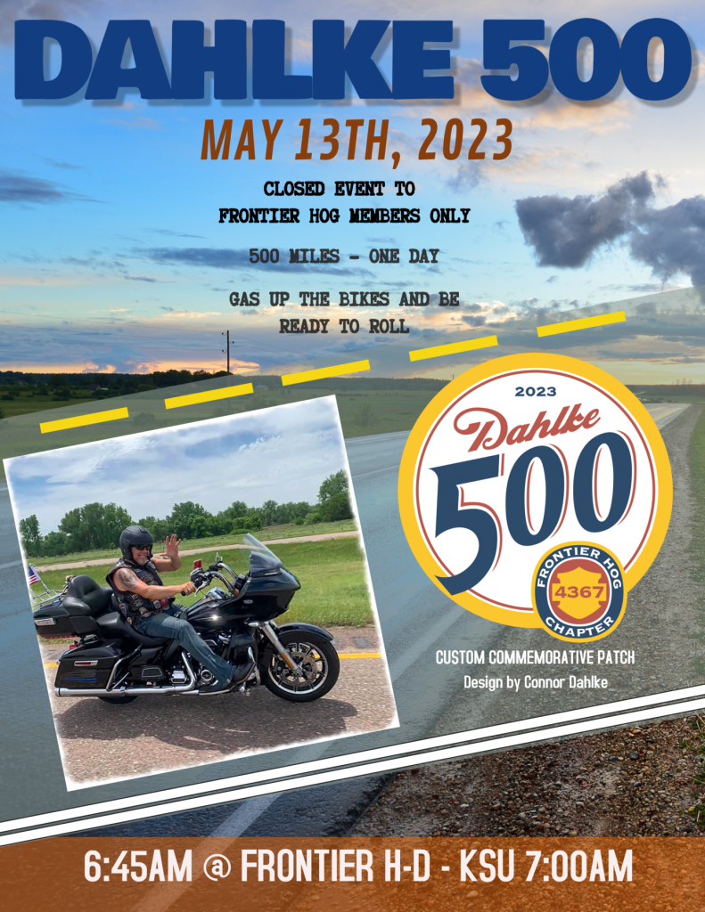 Dahlke 500 - Frontier HOG